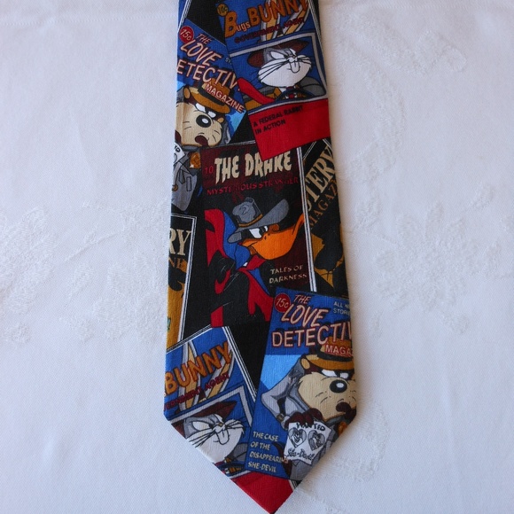 Warner Bros. | Accessories | Looney Tunes Character Tie | Poshmark